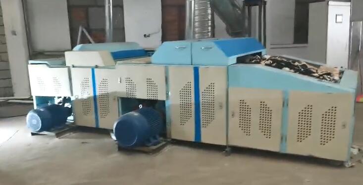 Textile Waste Recycling Machine for Nonwoven - Buy Textile Waste ...