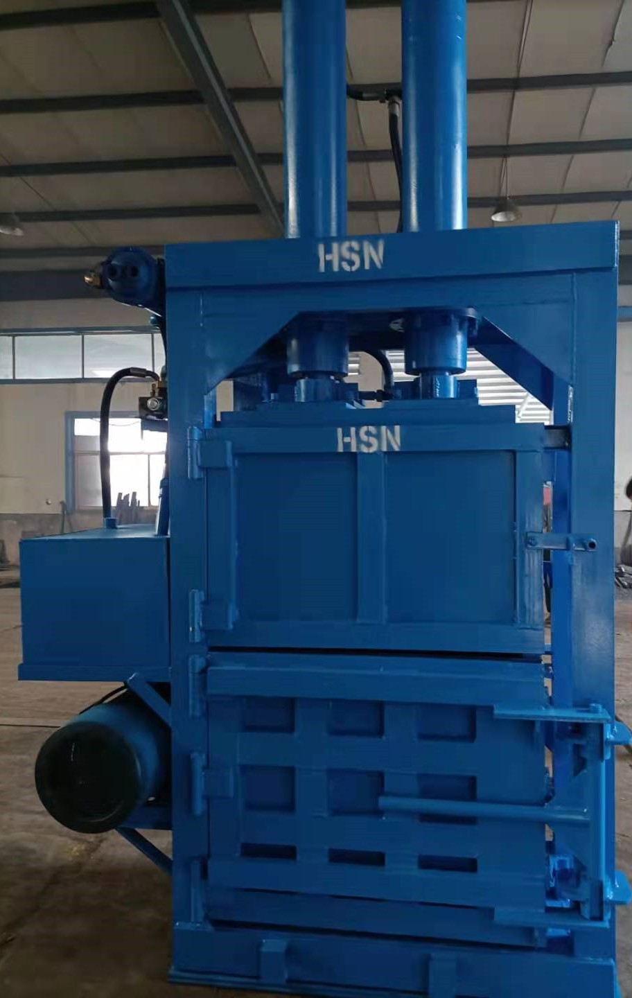 Vertical Cotton Waste Baling Machine - Buy Vertical Cotton Waste Baling ...